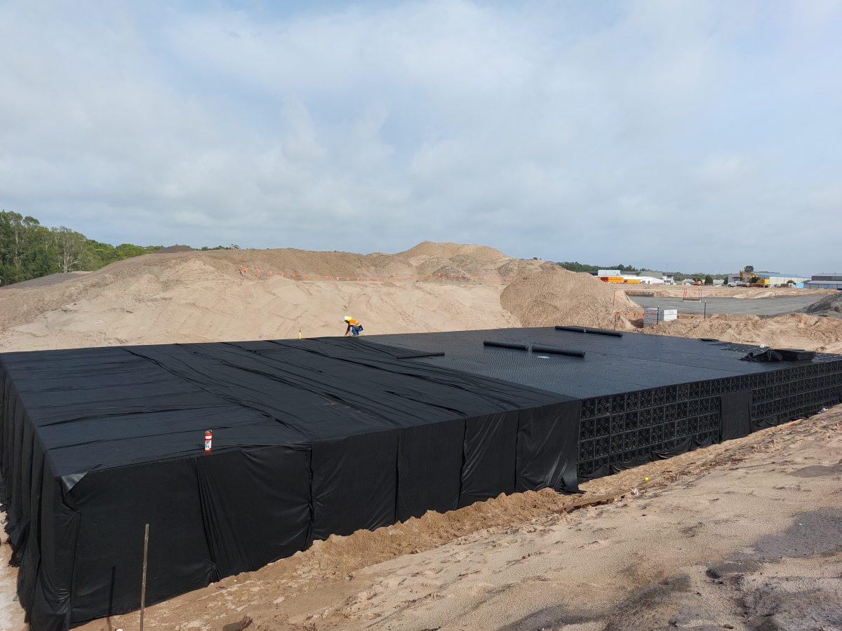 Underground Infiltration Tank - Case Study